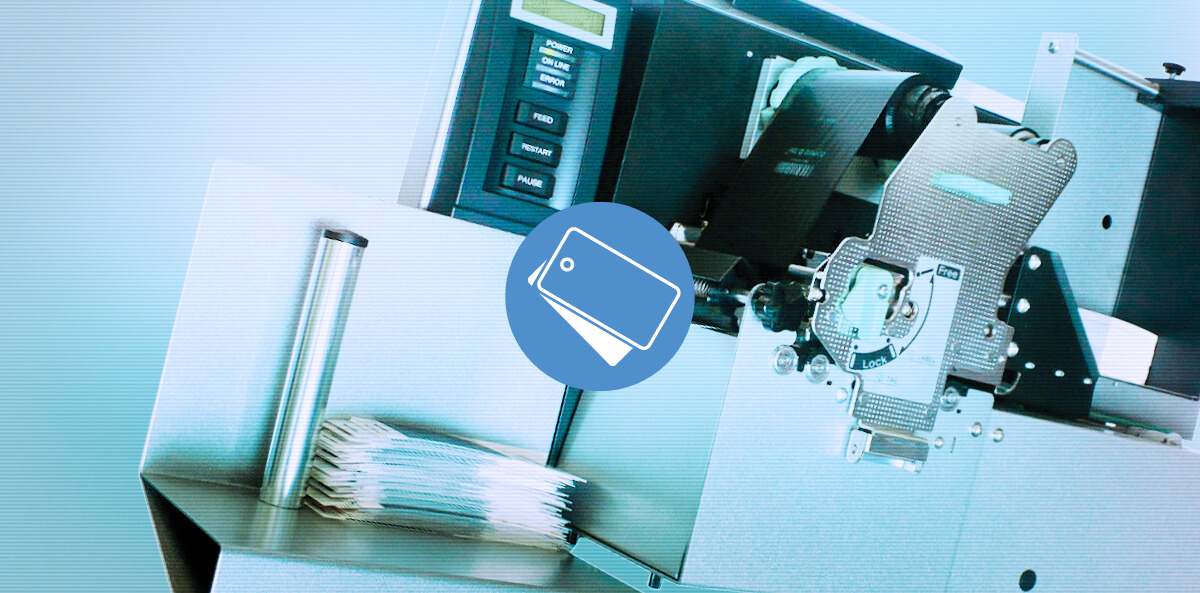 Hang tag and cardboard tag labeling. How to print short and medium ...